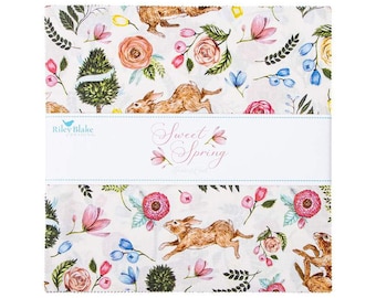 Spring Gardens Layer Cake 10" Stacker Bundle - Riley Blake Designs - 42 Piece Precut Pre Cut ...