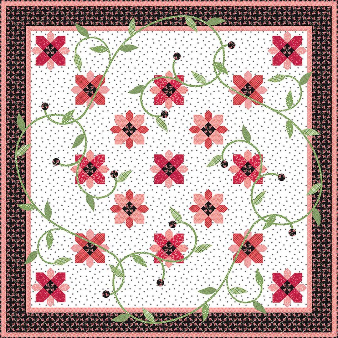 Black-eyed Judy Quilt PATTERN P112 - Jillily Studio - Riley Blake ...