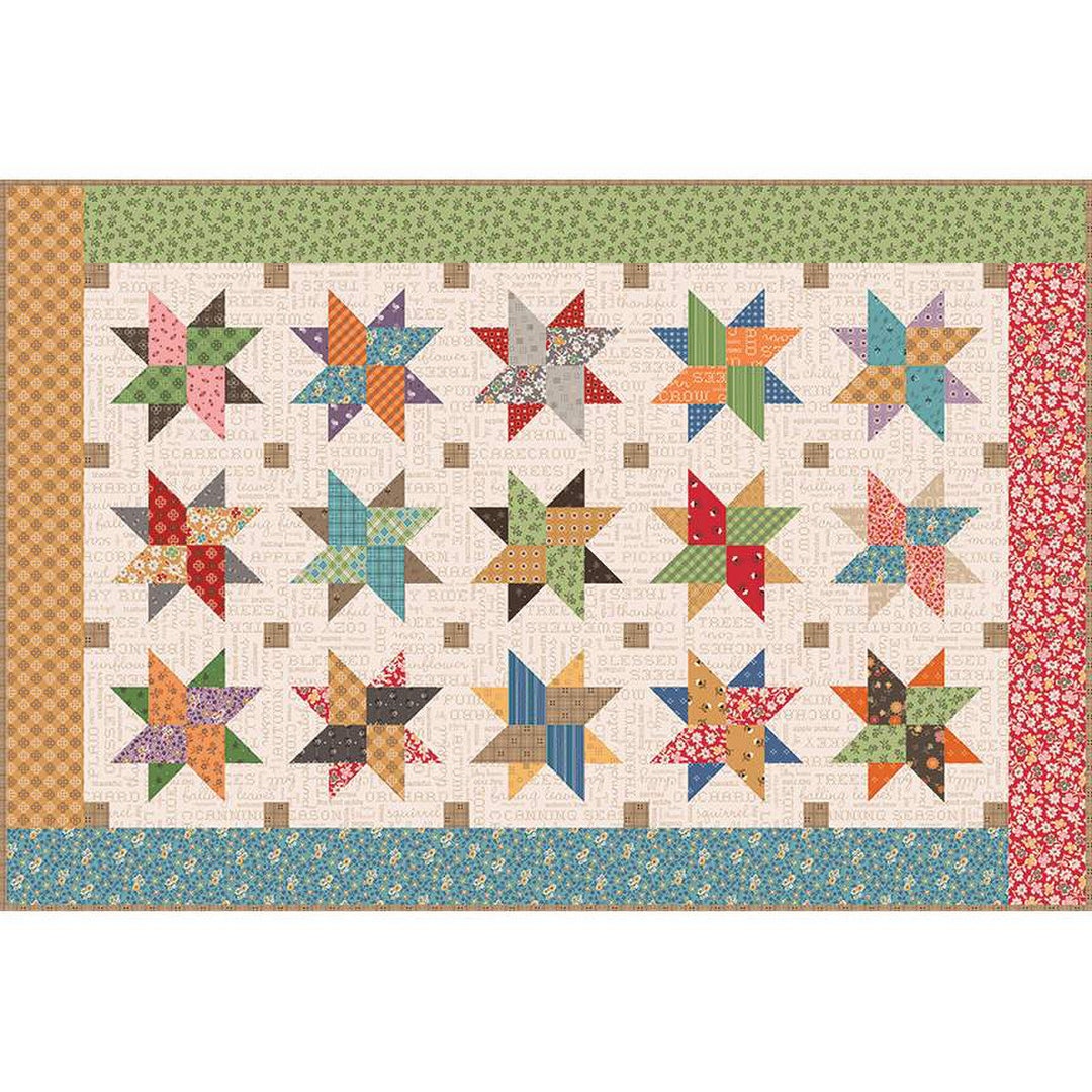 SALE Autumn Skies Runner Quilt Kit KT-14651 by Lori Holt - Riley Blake ...