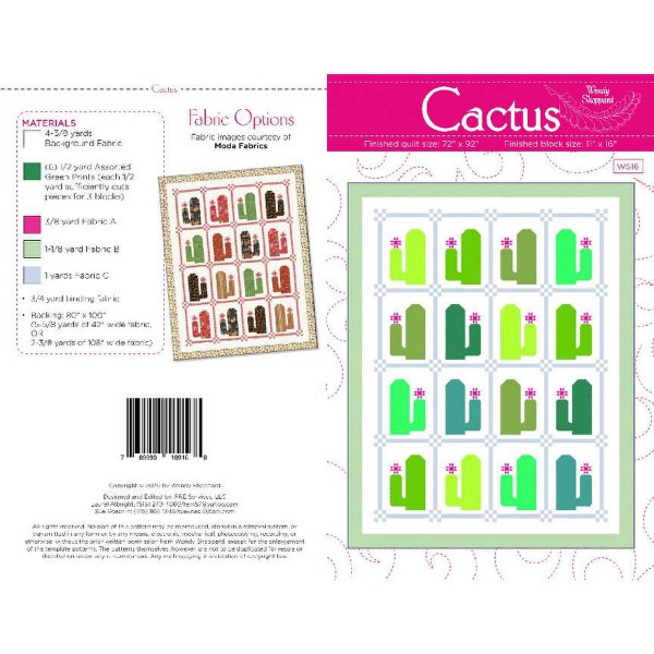 Cactus Quilt Block - Etsy