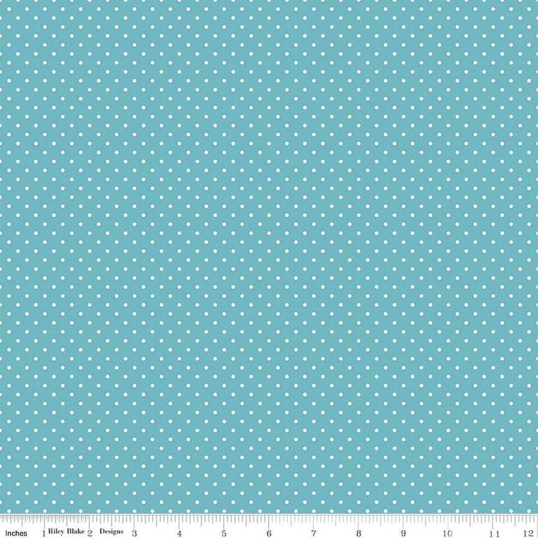 SALE White on Cottage C670 Flat Swiss Dots by Riley Blake Designs ...
