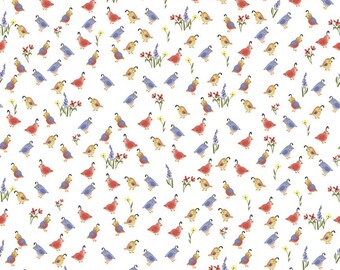Quail Fabric | Etsy