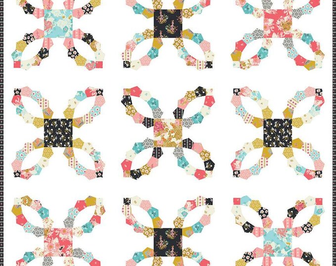 Lattice Quilt PATTERN N093 by Sue Daley Designs - Riley Blake Designs ...