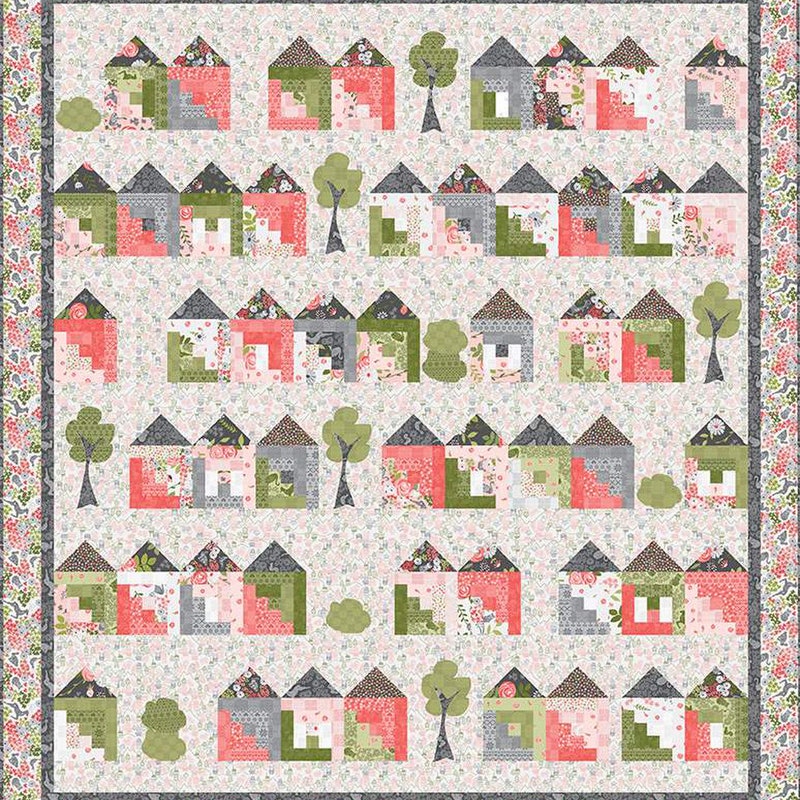 Tiny Houses Quilt Pattern - Etsy