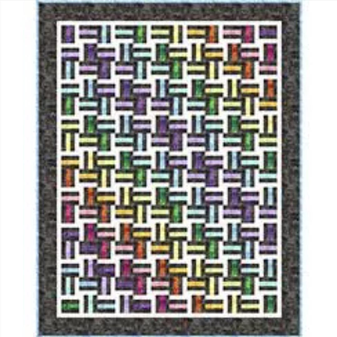 SALE Vibe 45" Woven Wonders Quilt PATTERN - QT Fabrics - Instructions ...