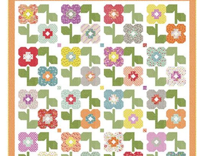 SALE Lazy Daisy Quilt Pattern CSD-161 by Chelsi Stratton Designs- Moda ...