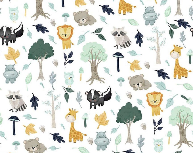 Flannel Fabric Exotic Wilderness Packed by the Yard 100% Cotton Flannel ...