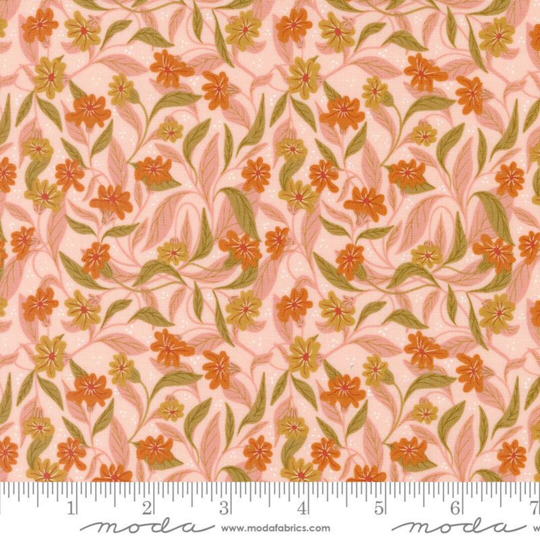 SALE Woodland Wonder Floral 48393 Blush - Moda Fabrics - Flowers ...