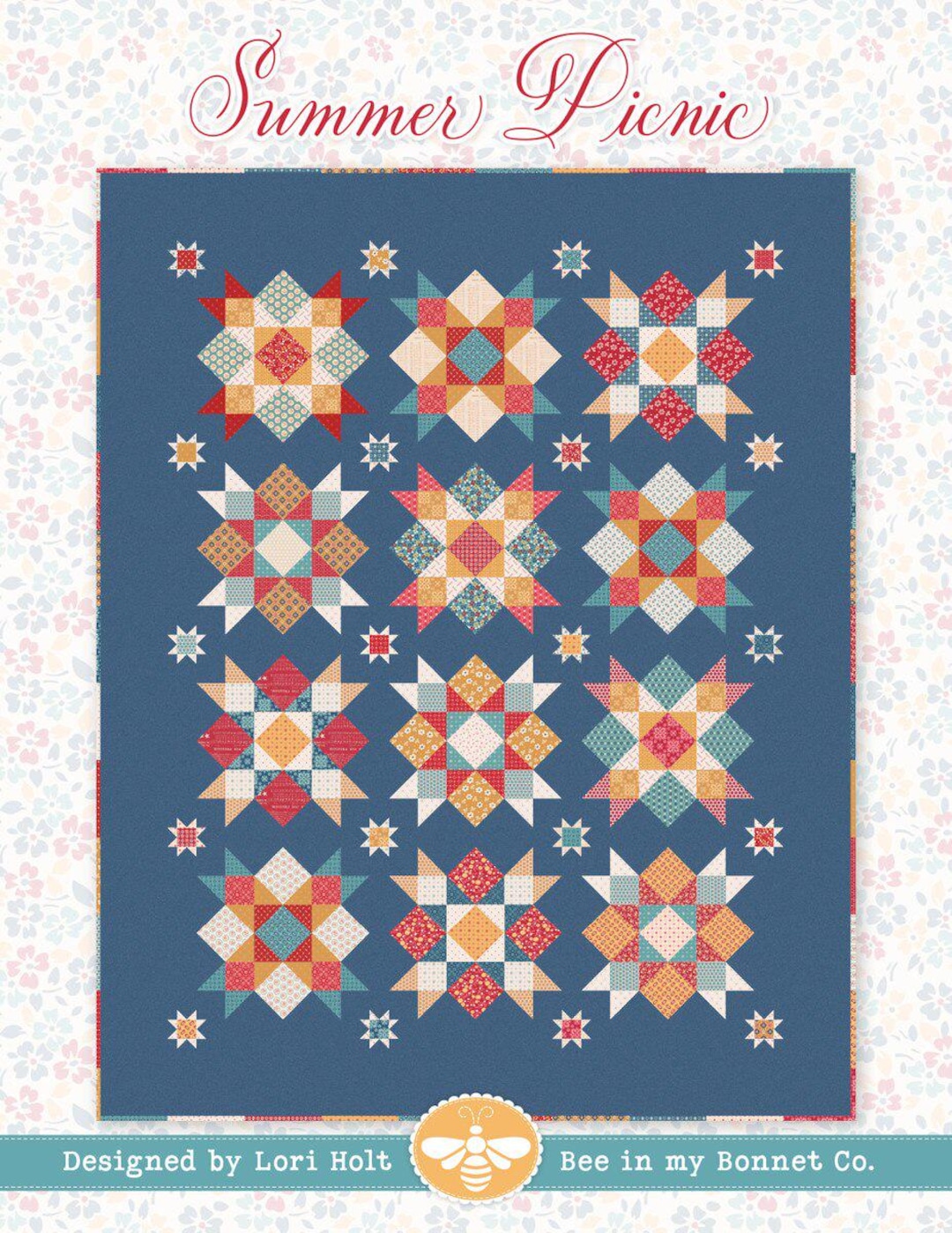 It's Sew Emma Summer Picnic Quilt PATTERN P051-ISE-293 by Lori Holt ...