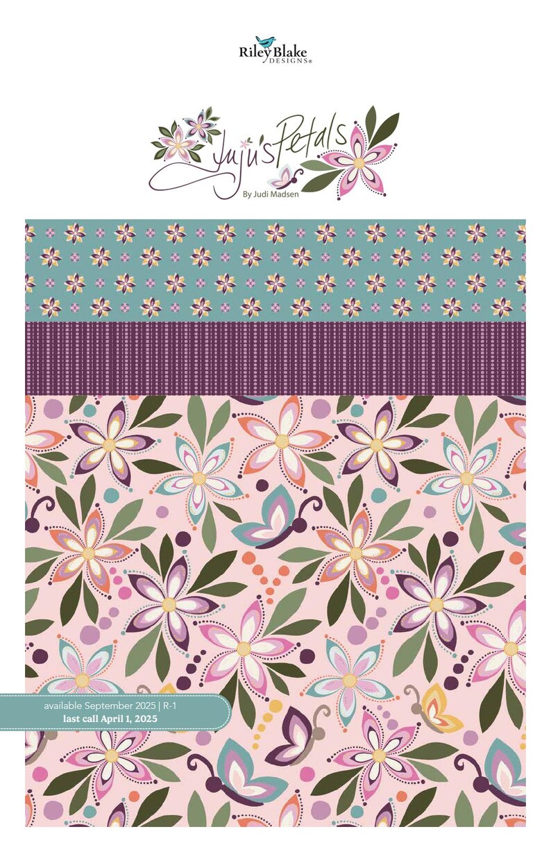 Juju's Petals Fat Quarter Bundle 21-piece - Riley Blake Designs ...