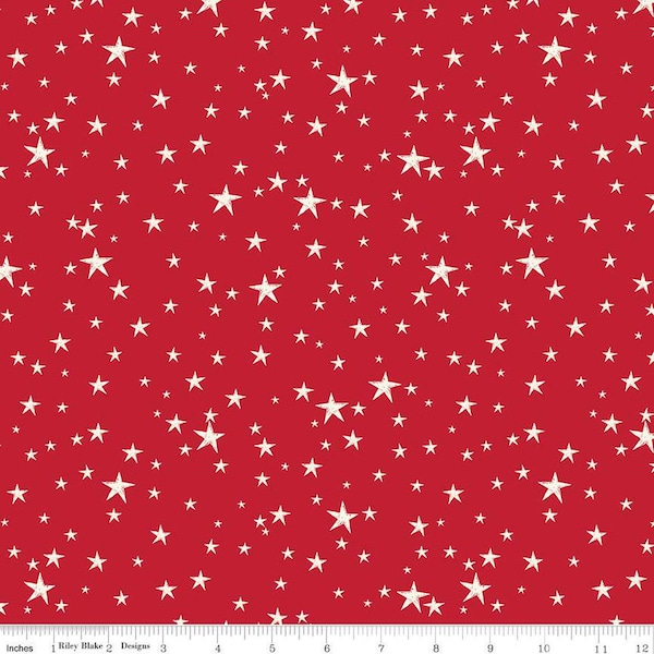 Red Christmas Fabric - Etsy