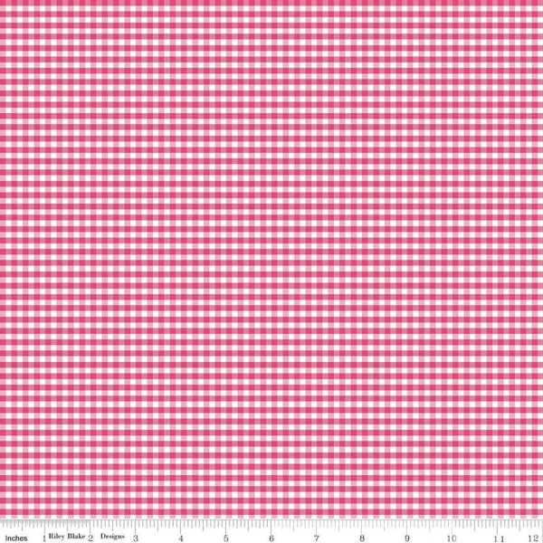 Pink White Gingham - Etsy