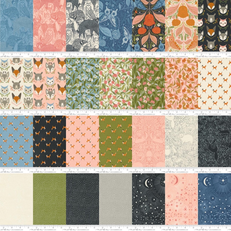 DEAL Woodland Wonder Mini Charm Pack 2 1/2" Stacker Bundle - Moda ...