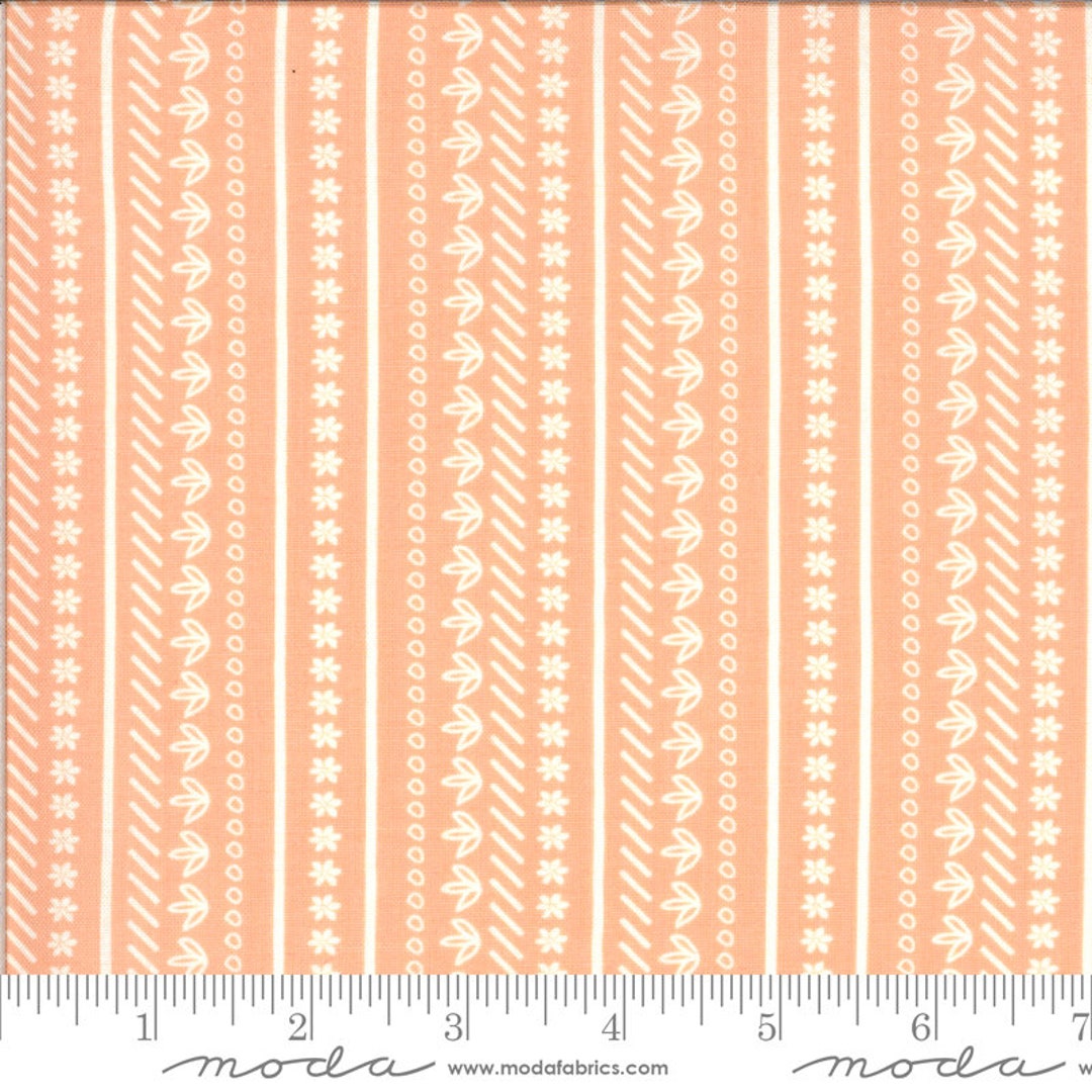 26 End of Bolt SALE Balboa Sunday Stroll 37595 Coral Moda Fabrics ...