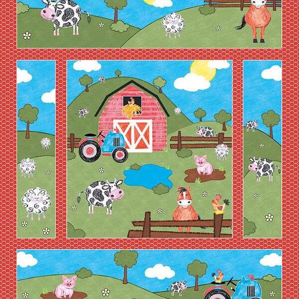 Coloring on the Farm by Riley Blake - Etsy