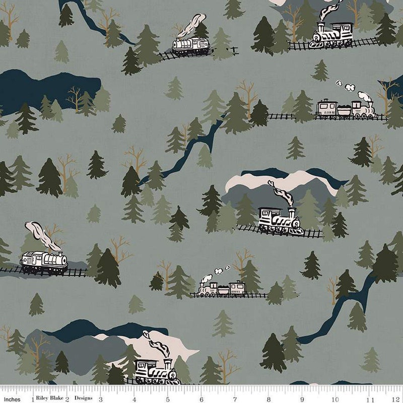 Train Fabric - Etsy