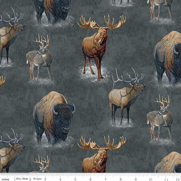 Elk Fabric - Etsy