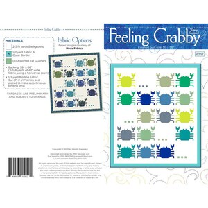 SALE Feeling Crabby Quilt PATTERN P180 by Wendy Sheppard Riley Blake ...