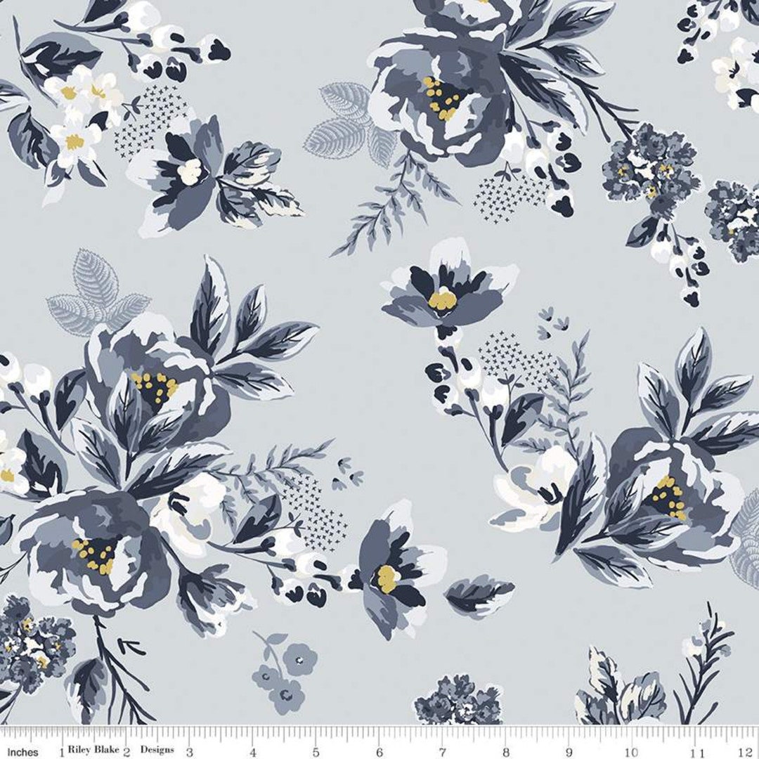 Gingham Foundry Main C11130 Mist Riley Blake Designs Etsy 