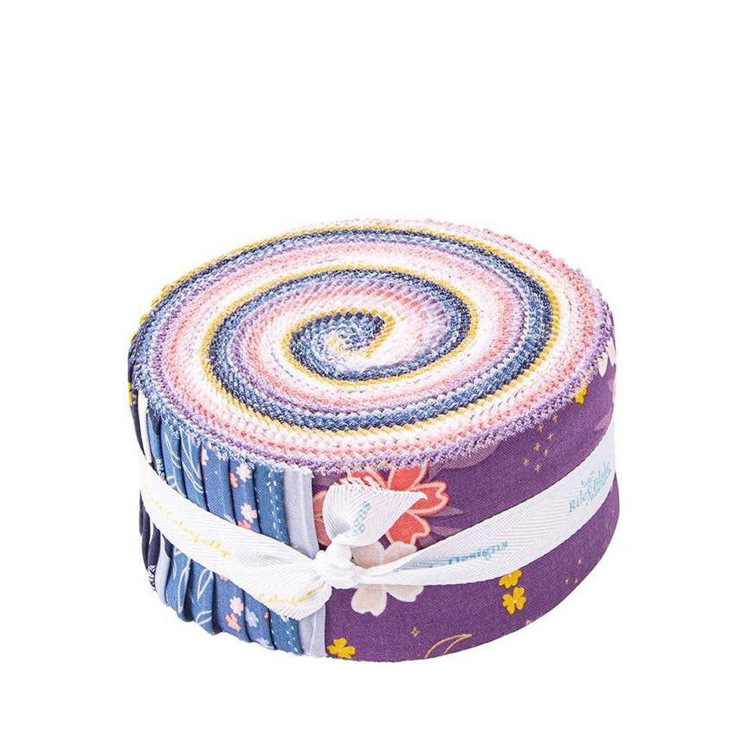 SALE Moonchild 2.5 Inch Rolie Polie Jelly Roll 40 Pieces - Riley Blake ...