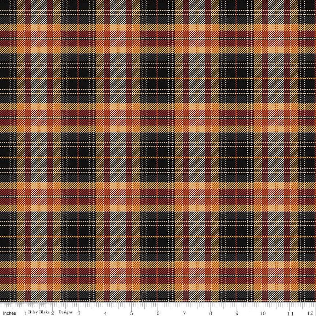 Fat Quarter End of Bolt Piece - John Wayne Courage Plaid C14303 ...