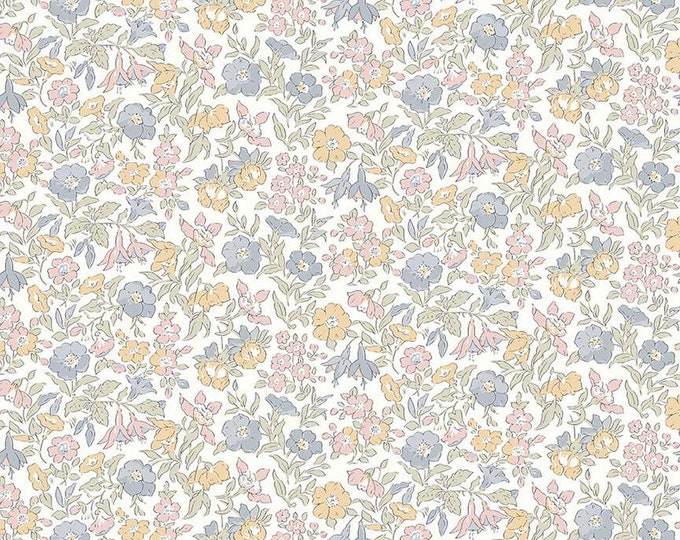 Fat Quarter End of Bolt - Flower Show Pebble Mamie Flower A 01666834A ...