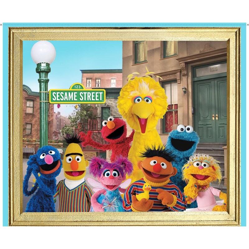 Sesame Street Backdrop - Etsy