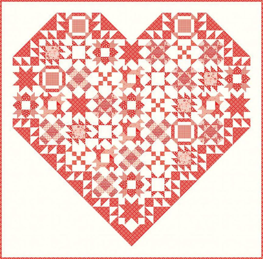 Endless Love Quilt PATTERN P157 - Sandy Gervais - Riley Blake Designs ...