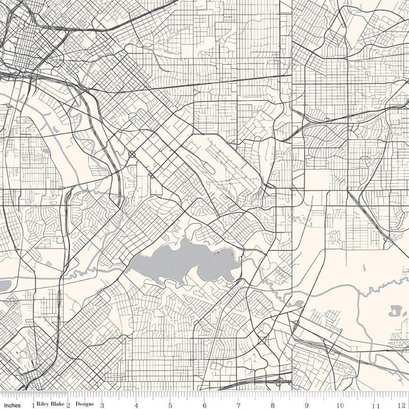 Map Quilt Fabric - Etsy