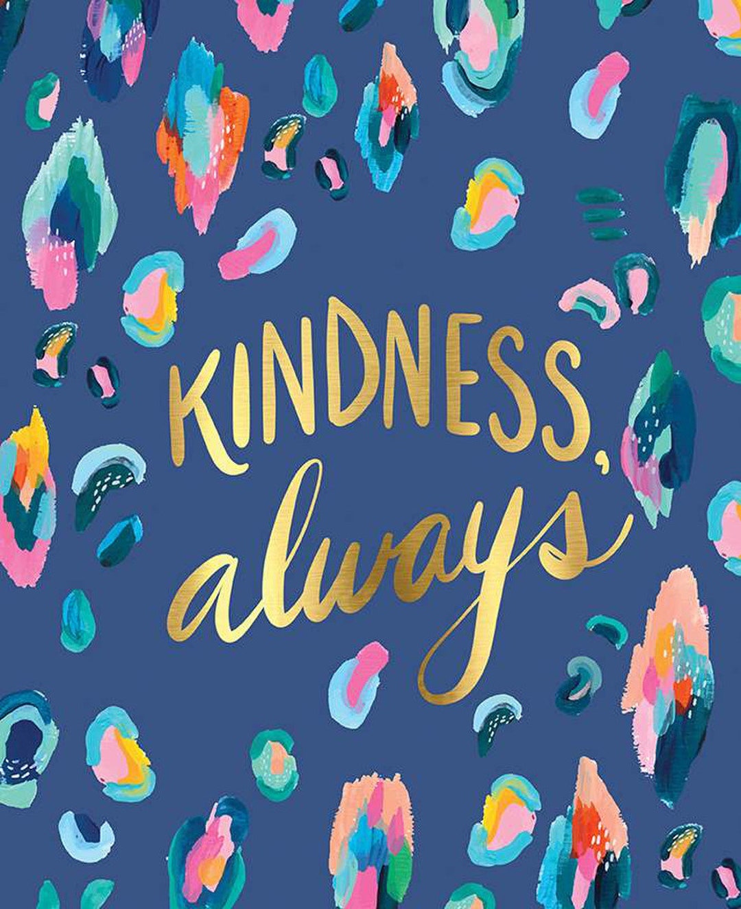 SALE Kindness, Always Panel PD13025 Navy - Riley Blake Designs ...