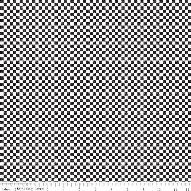 1/4” Check Cotton Fabric - Etsy