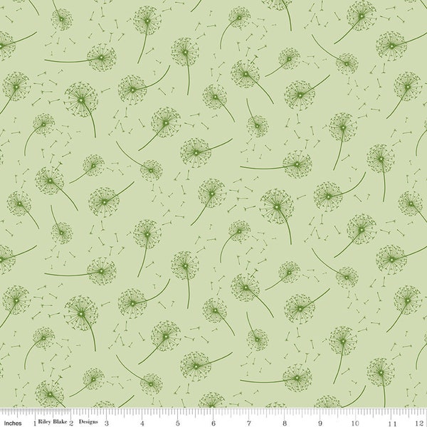 Dandelion Fabric - Etsy