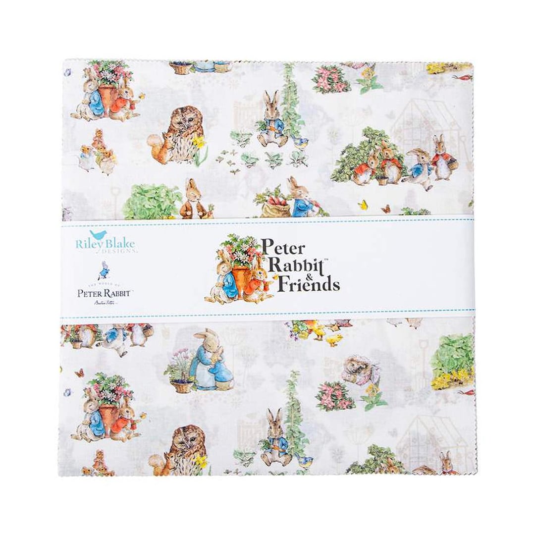 Peter Rabbit™ & Friends Layer Cake 10" Stacker Bundle - Riley Blake ...