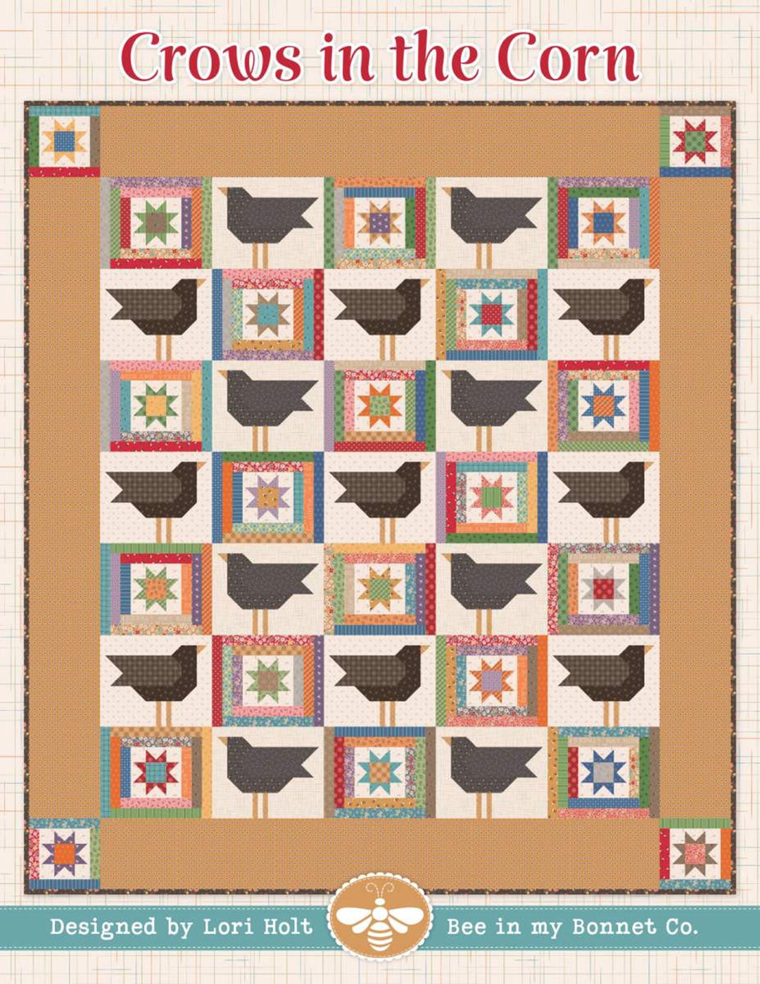 SALE Crows in the Corn Quilt PATTERN P051 - Lori Holt - Riley Blake ...