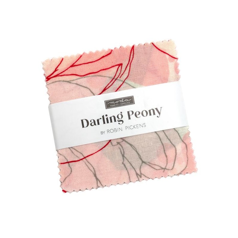 Darling Peony Mini Charm Pack 2 1/2" Stacker Bundle 48790MC - Moda ...