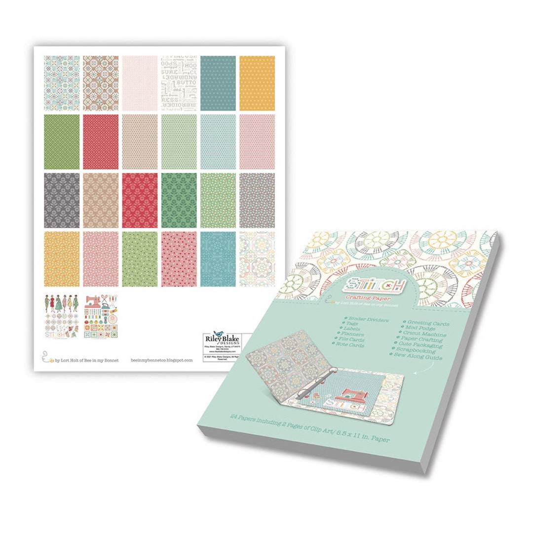 SALE Lori Holt Stitch Crafting Paper Pad ST-23013 - Riley Blake Designs ...