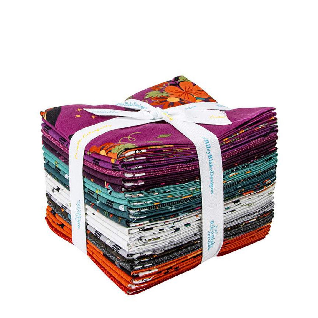 SALE Little Witch Fat Quarter Bundle 22-piece - Riley Blake Designs ...