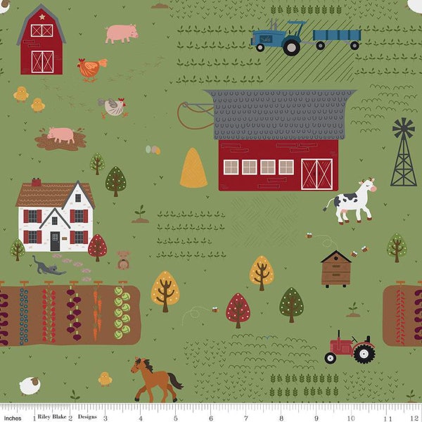 Country Quilt Fabric - Etsy