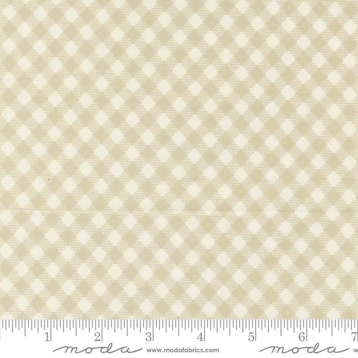 Farmstead PRINTED Gingham 20907 Linen - Moda Fabrics - Vintage Check ...
