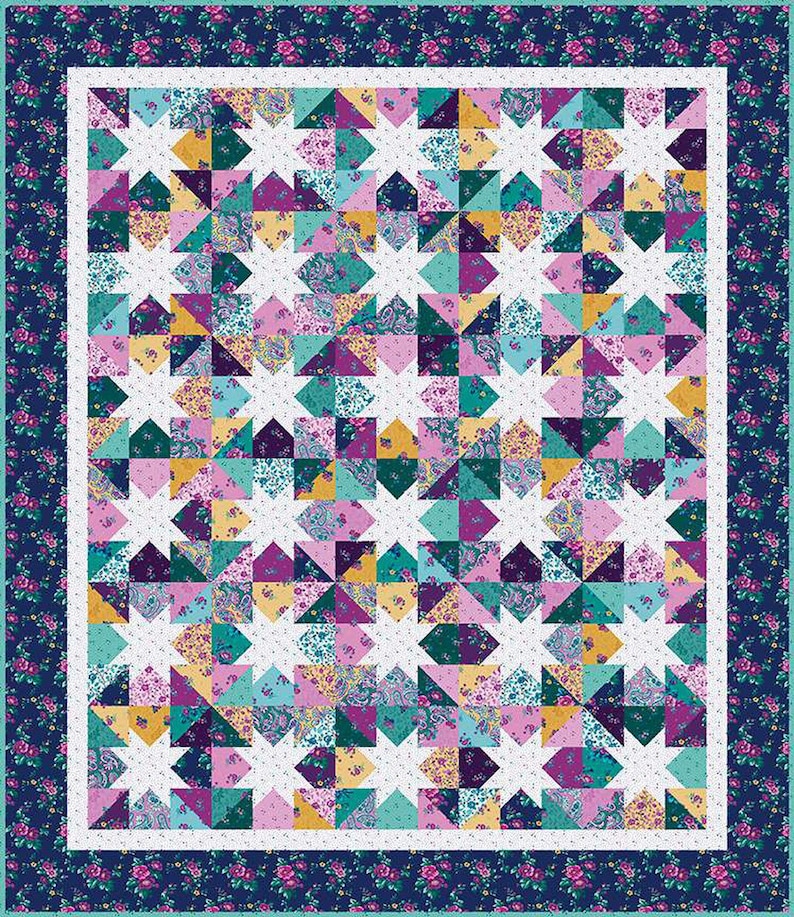 DEAL Shine Bright Quilt PATTERN P120 - Gerri Robinson - Riley Blake ...
