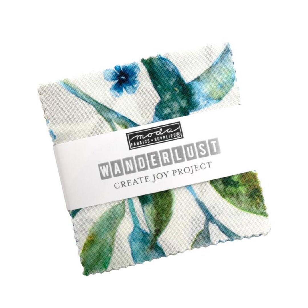 Wanderlust Mini Charm Pack 2 1/2" Stacker Bundle - Moda Fabrics - 42 ...