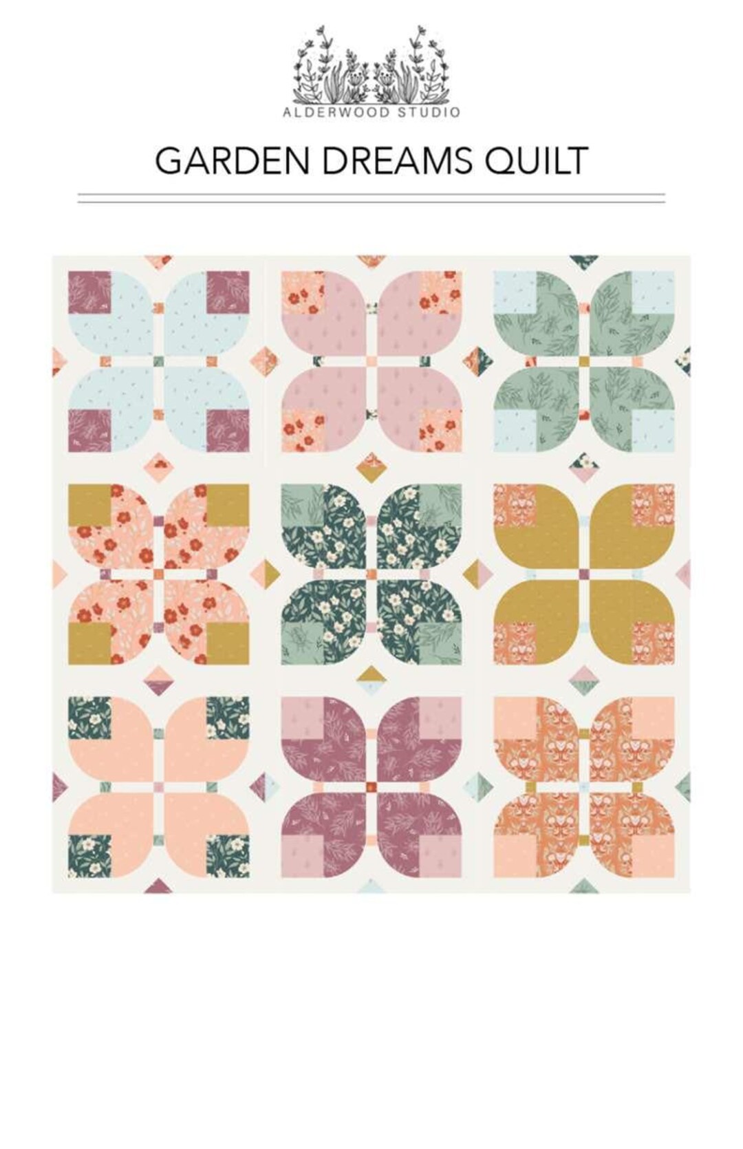 DEAL Garden Dreams Quilt PATTERN P202 - It's Sew Emma - Riley Blake ...