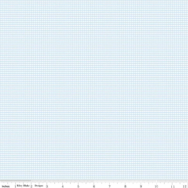 Baby Blue Cotton Fabric - Etsy