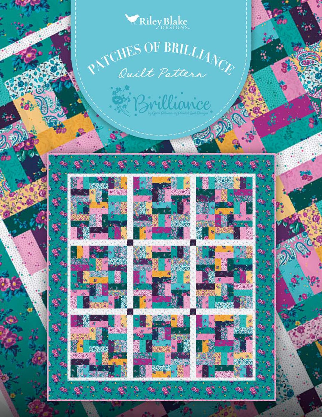 DEAL Patches of Brilliance Quilt PATTERN P120-BRILLIANCE - Gerri ...