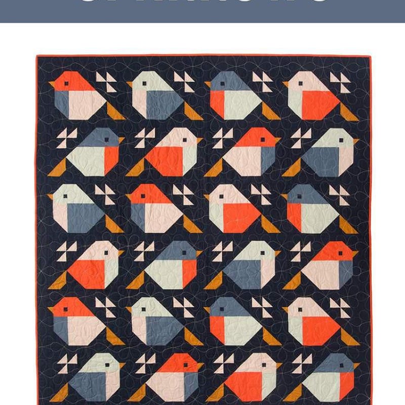 Sparrow Quilt Pattern - Etsy