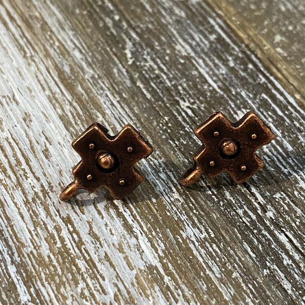 Copper Cross - Etsy