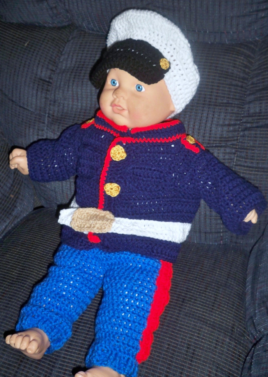 Crochet Usmc Marine Outfit! - Etsy