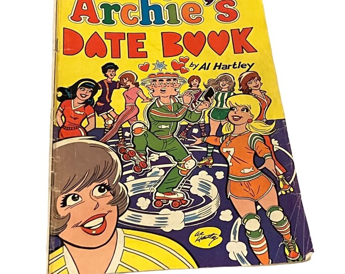 Archie's Date Book Comic 1981 Al Hartley Spire Comics Roller Skating ...