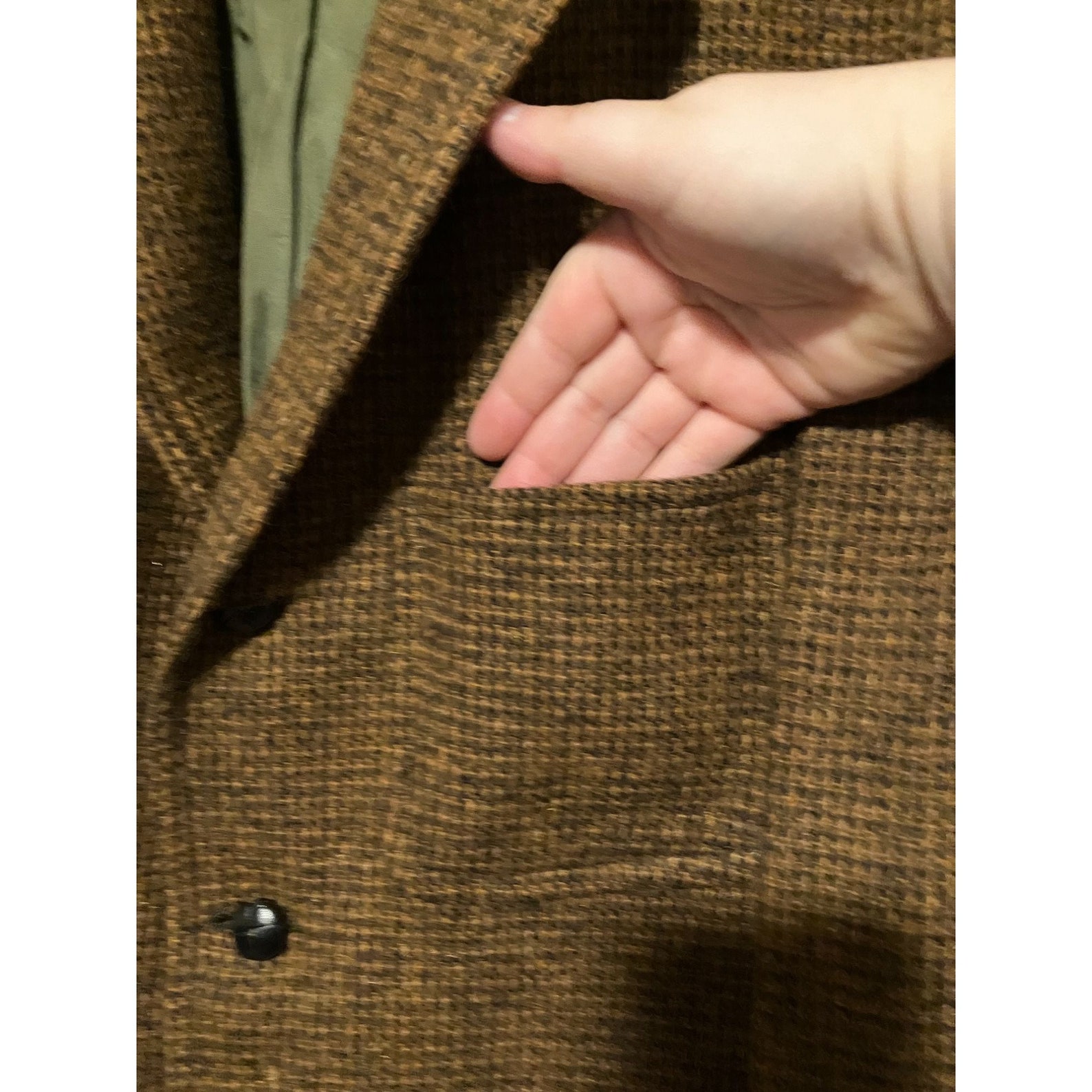 Vintage Harris Tweed Jacket 42 Blazer Sport Coat 1968 Signed 100% ...