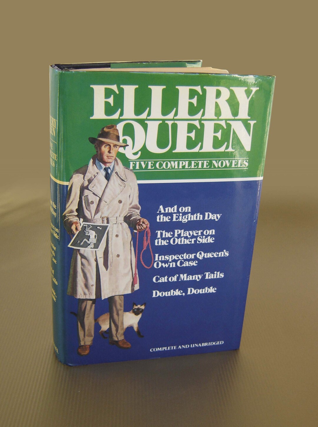 Ellery Queen Anthology Five Complete Novels Plus an Additional Queen ...